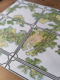 Printable Fantasy Colour Map | D&D and TTRPGs | 6 Geomorphic World Map ...