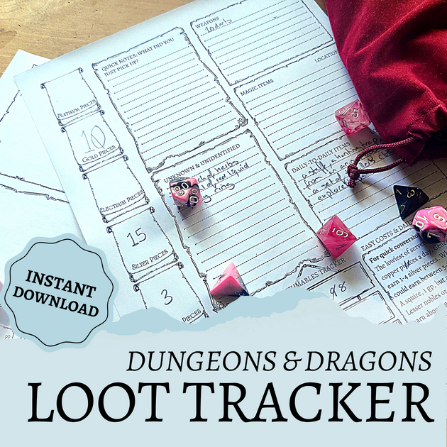 DnD Loot Tracker | dndalley
